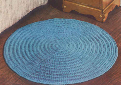 Circular Rug - Free Crochet Pattern