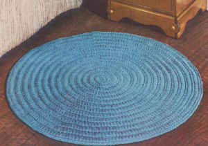 Circular Rug - Free Crochet Pattern