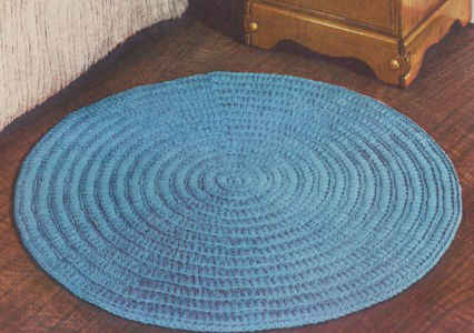 Circular Rug - Free Crochet Pattern