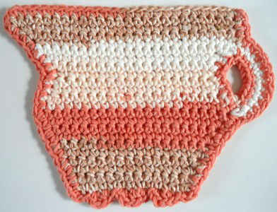 #333 Creamer Dishcloth - Maggie Weldon Maggies Crochet