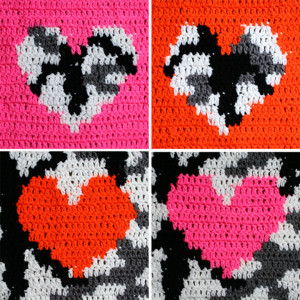 Free I Love Yarn Heart Crochet Pattern from RedHeart.com