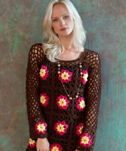 Free Flower Child Crochet Pattern from RedHeart.com
