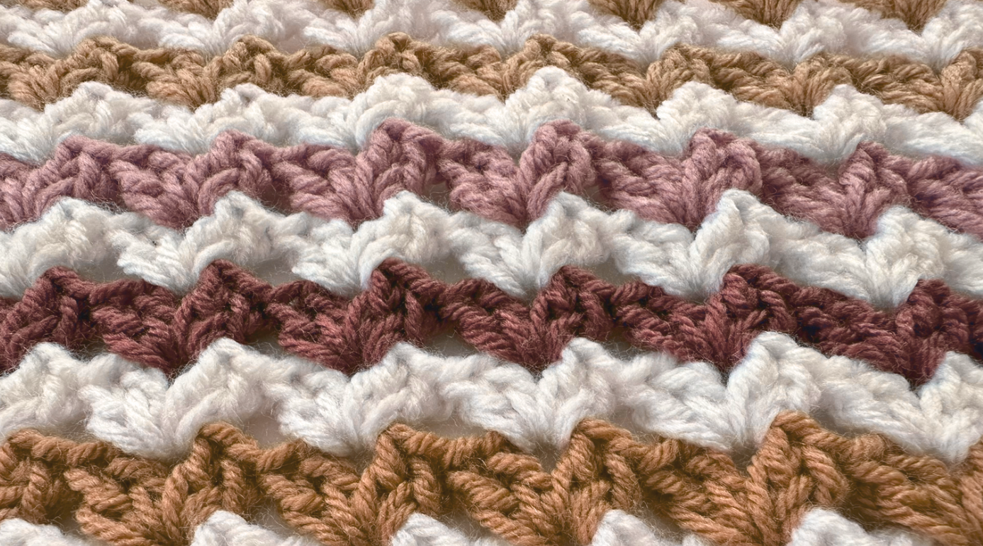 Shell in Shell Stitch Beginner Friendly Crochet Stitch Pattern