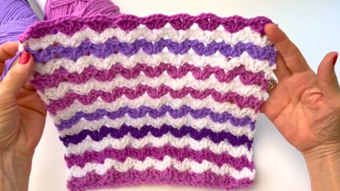 Shell in Shell Stitch Beginner Friendly Crochet Stitch Pattern