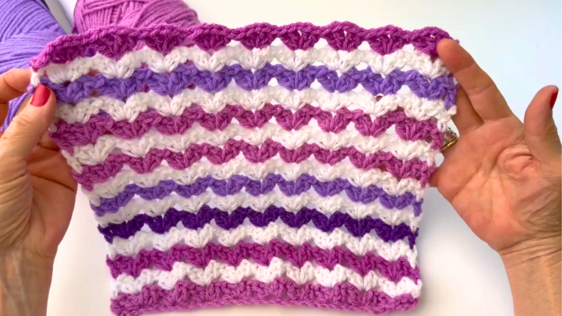 Shell in Shell Stitch Beginner Friendly Crochet Stitch Pattern
